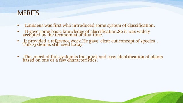 Artificial classification system | PPTX | Gardening | Home & Garden