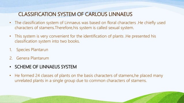 Artificial classification system | PPT