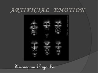 Artificial emotion engine (1) | PPT