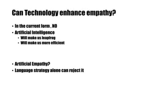 Artificial empathy | PPT