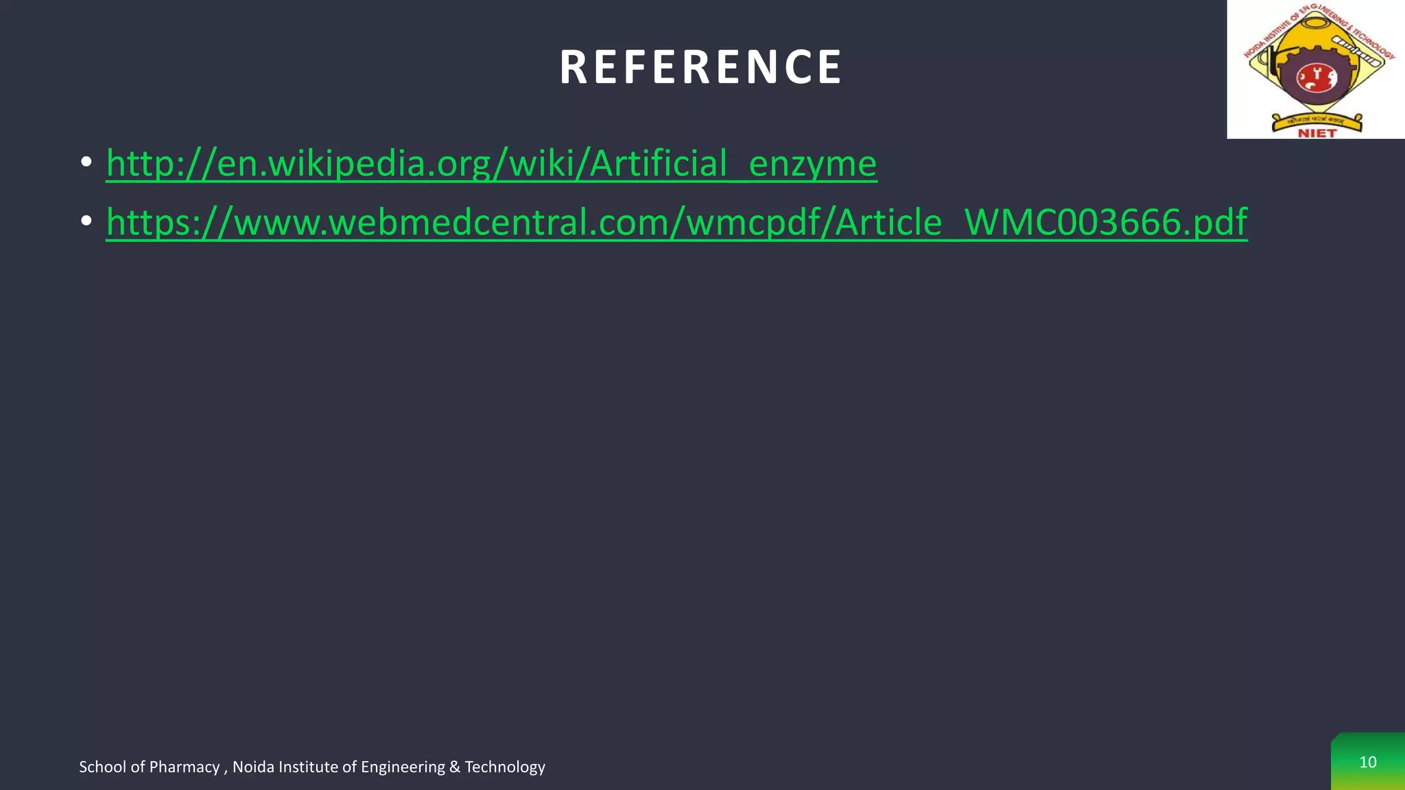 Artificial enzymes | PPTX