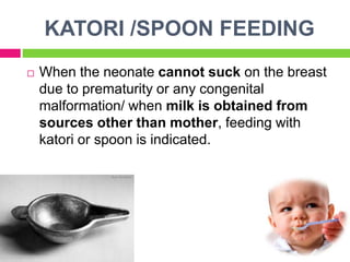 ARTIFICIAL FEEDING (2) child health nursing | PPTX