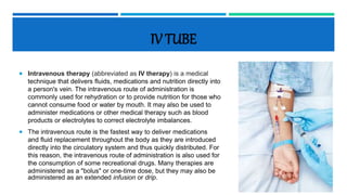 Artificial feeding of the patient | PPTX