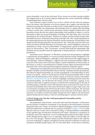 Artificial Flesh Rights And New Technologies Of The Human In ...