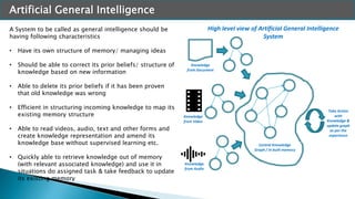 Artificial general intelligence (AGI) or Strong A.I. | PPTX