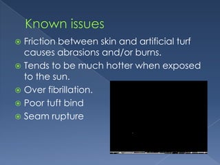 Artificial grass | PPTX | Landscaping | Home & Garden