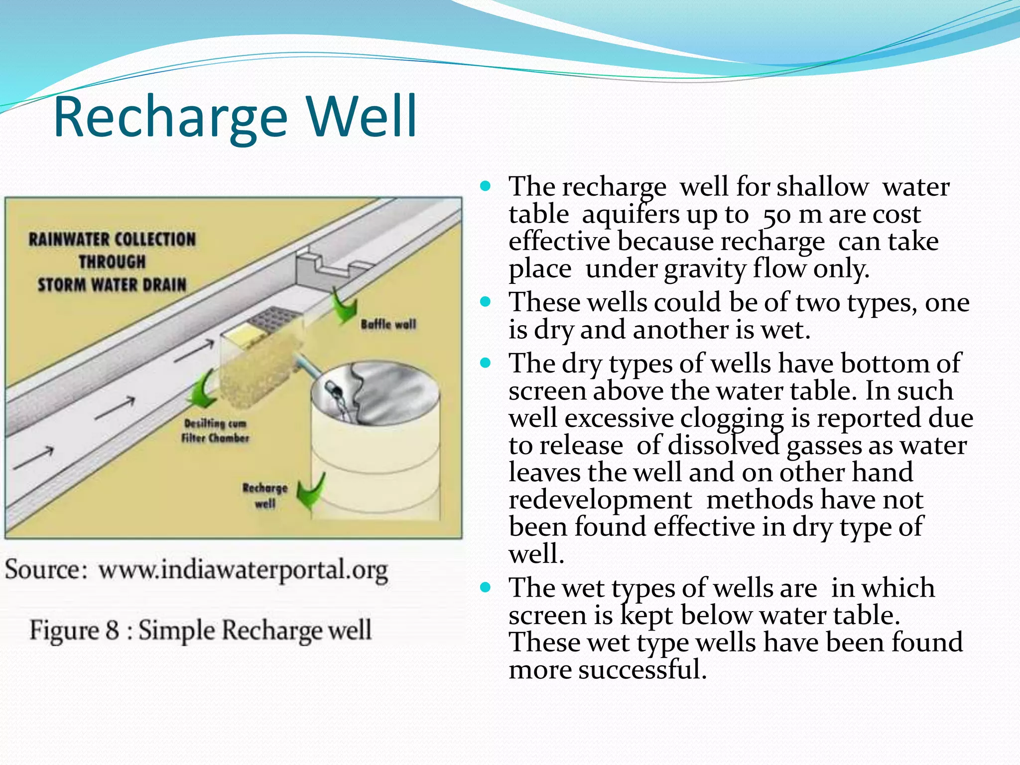 Artificial ground water recharge | PPTX