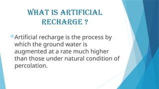 ARTIFICIAL _GROUND WATER RECHARG SYSTEME.pptx