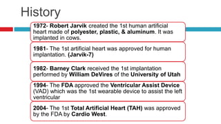 Artificial heart | PPTX