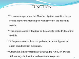 Artificial heart ppt | PPTX