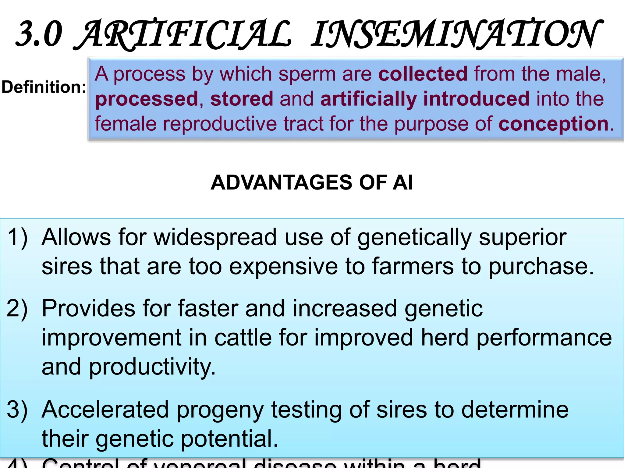 Artificial insemination 2 | PPT