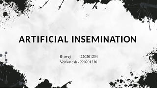 Artificial Insemination C2.pptx ppt upload | PPT