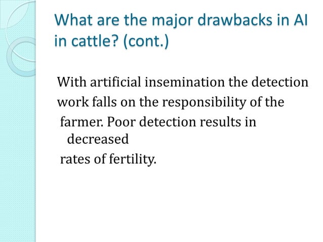 Artificial insemination in cattle | PPTX