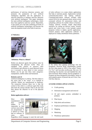 Artificial intelligence | DOC