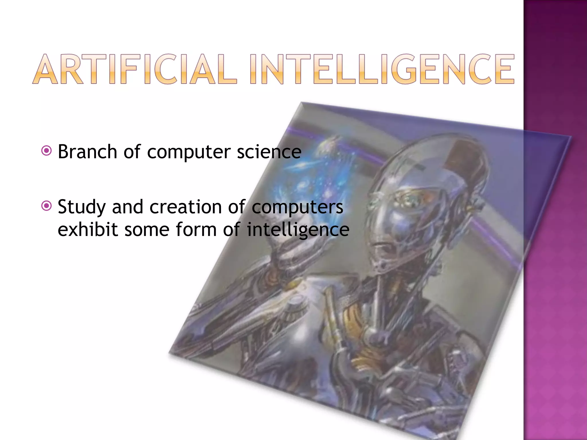 Artificial intelligence | PPT