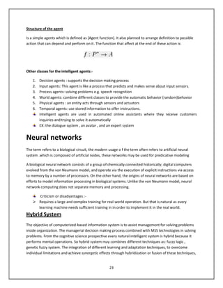 Artificial intelligence | DOCX | Artificial Intelligence | Technology & Computing