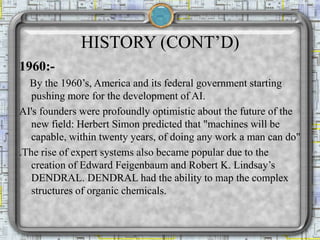 Artificial intelligence | PPTX | Artificial Intelligence | Technology ...