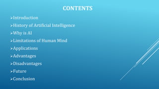 Artificial intelligence | PPTX