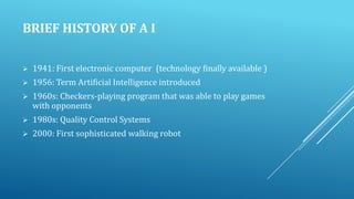 Artificial intelligence | PPTX