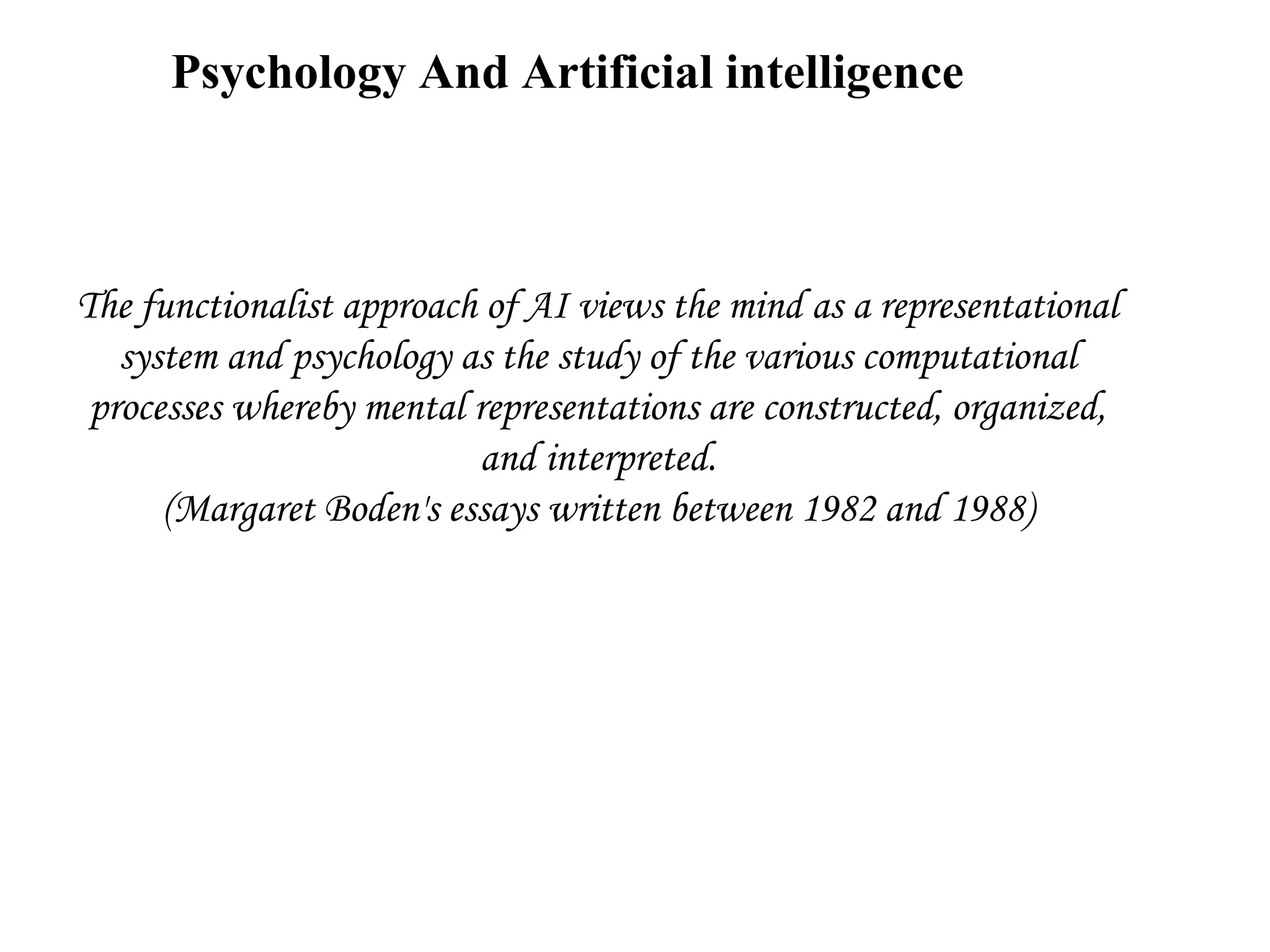 Artificial intelligence | PPT