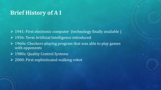 Artificial intelligence | PPT