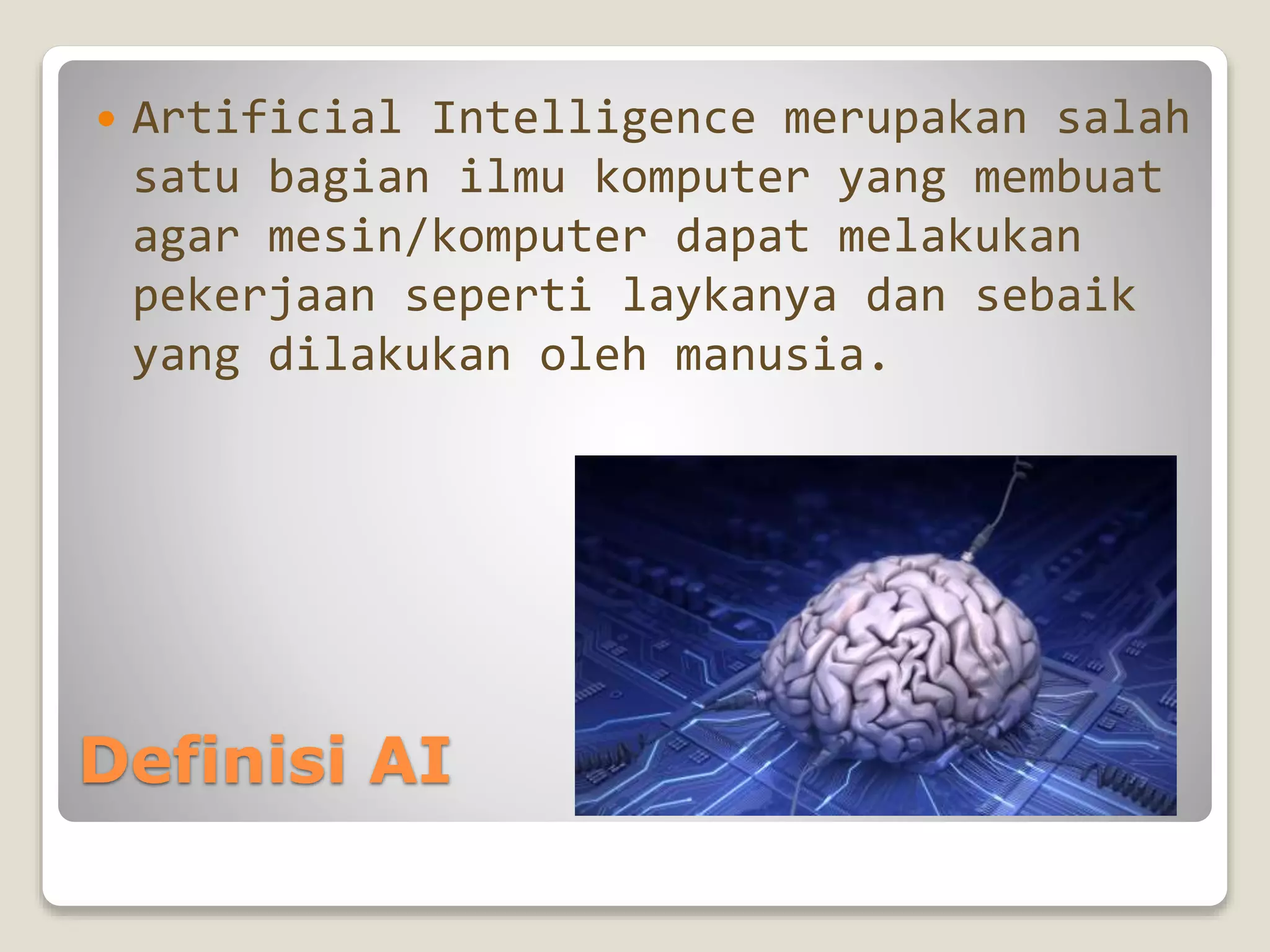 Artificial Intelligence | PPTX