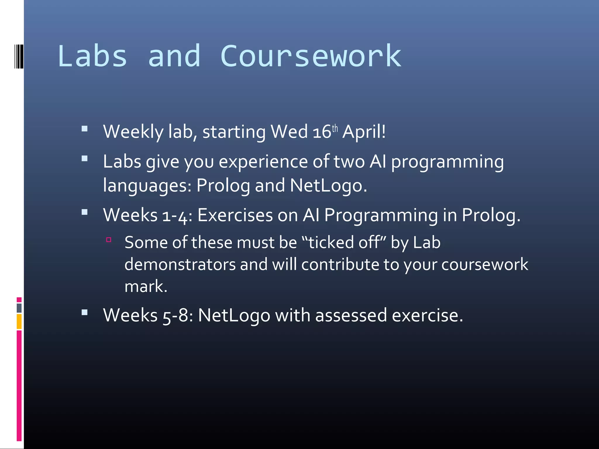 Artificial intelligence | PPT | Programming Languages | Computing