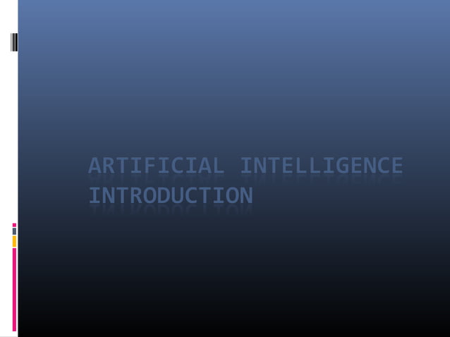 Artificial intelligence | PPT | Programming Languages | Computing