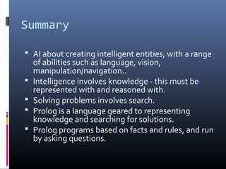 Artificial intelligence | PPT | Programming Languages | Computing