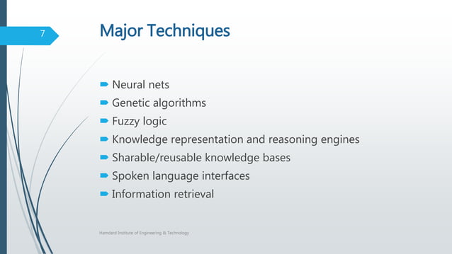 Artificial intelligence and Fuzzy Logic | PPTX