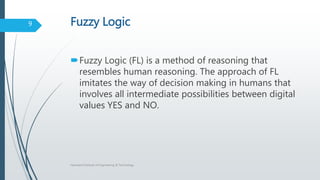 Artificial intelligence and Fuzzy Logic | PPTX