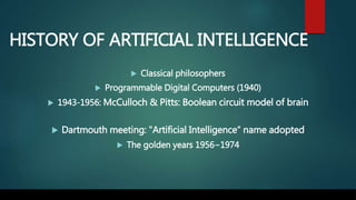 Artificial intelligence | PPTX