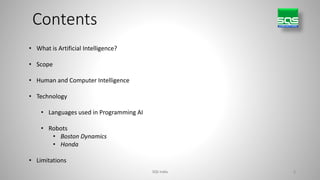 Artificial intelligence | PPTX