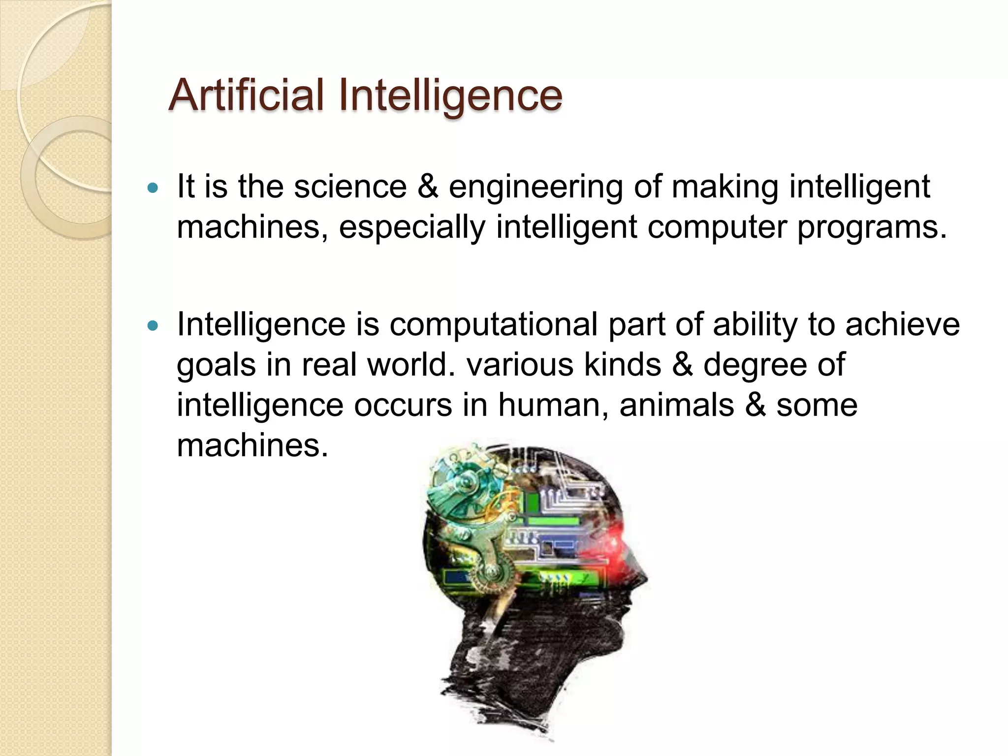 Artificial intelligence | PPT