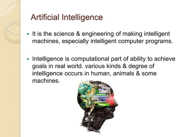 Artificial intelligence | PPT