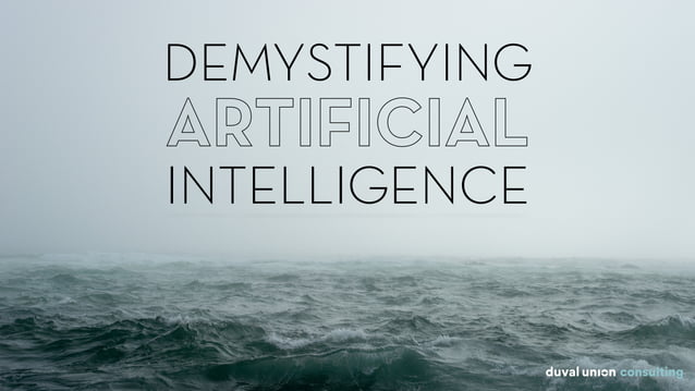 Demystifying Artificial Intelligence | PPT