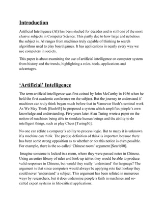 Artificial intelligence | DOC