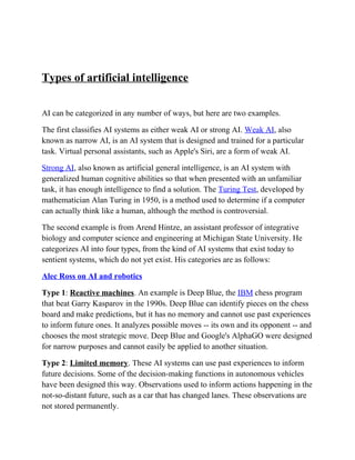 Artificial intelligence | DOC