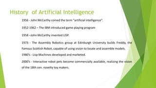 Artificial intelligence | PPT