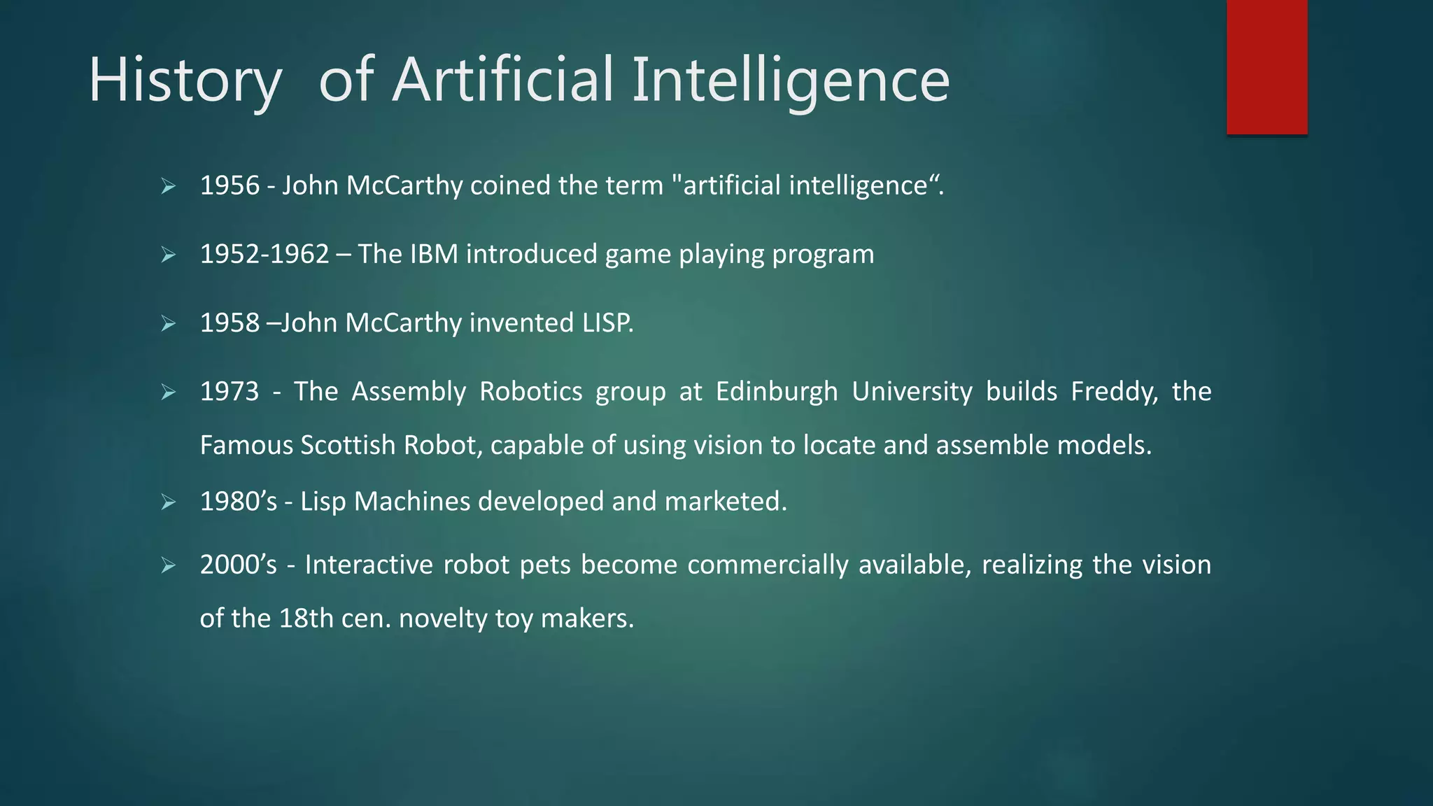 Artificial intelligence | PPTX