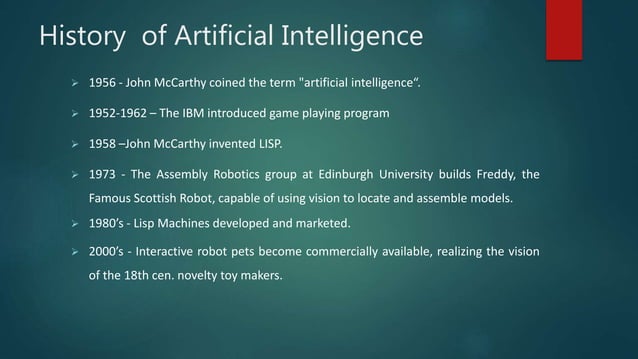 Artificial intelligence | PPTX