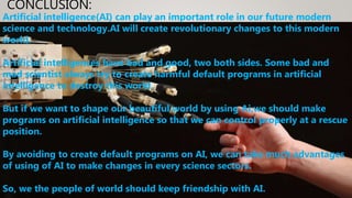 Artificial intelligence | PPTX | Artificial Intelligence | Technology ...