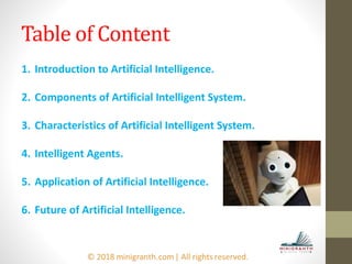 Artificial intelligence | PPTX