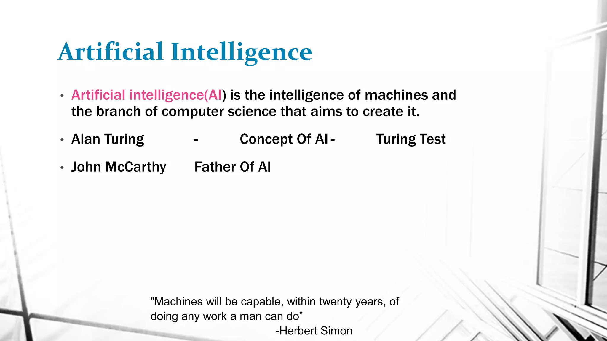 Artificial intelligence | PPT