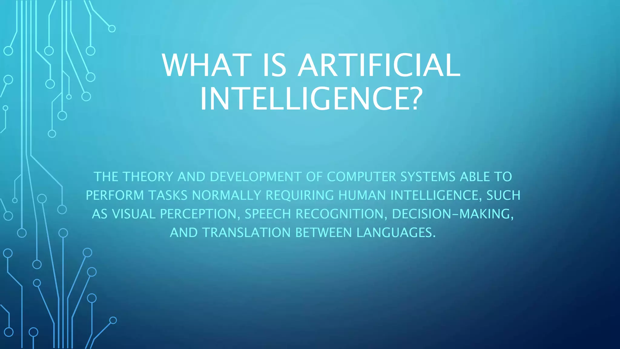 Artificial intelligence | PPTX