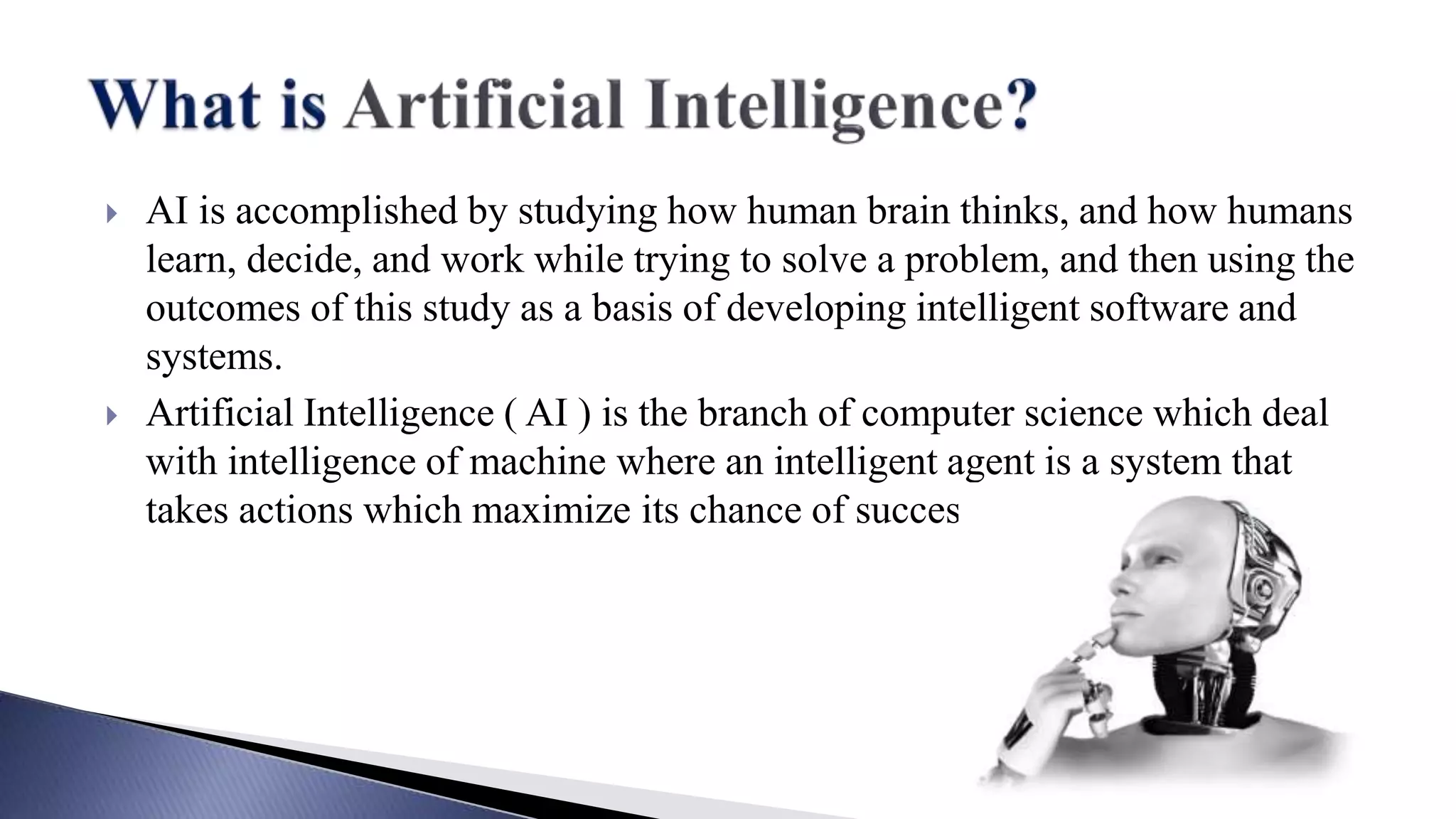 Overview of Artificial Intelligence | PPTX