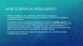 Artificial intelligence | PPTX