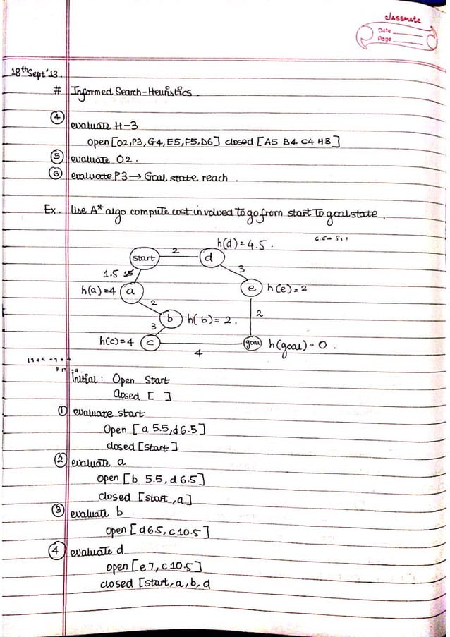 Artificial Intelligence Notes - Ronak Sumbaly | PDF