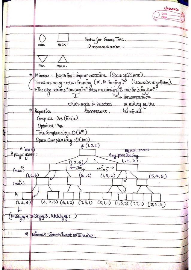 Artificial Intelligence Notes - Ronak Sumbaly | PDF