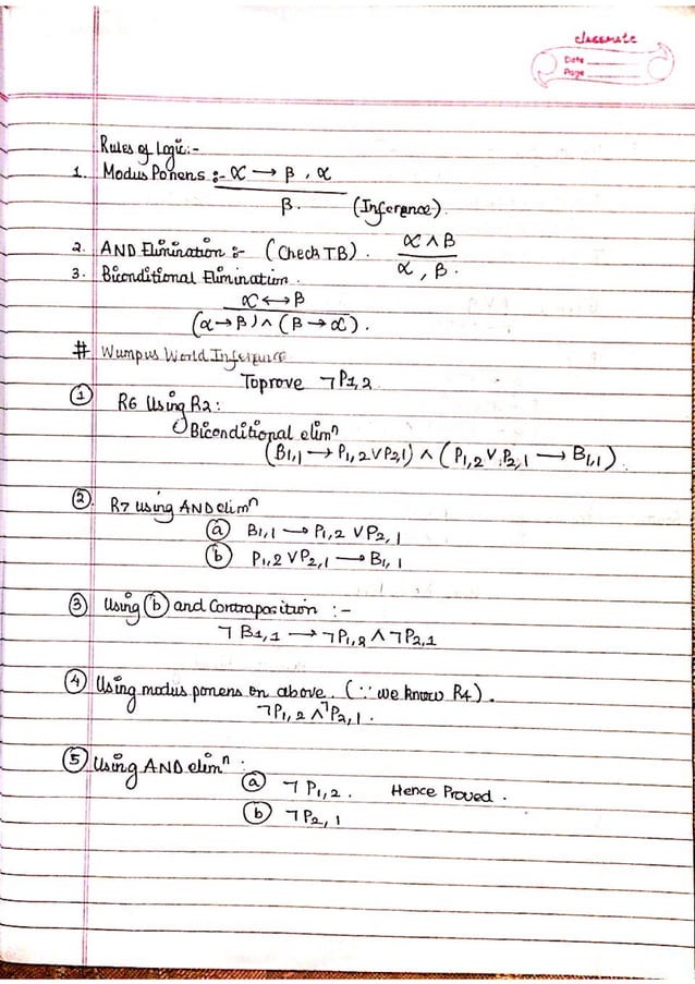 Artificial Intelligence Notes - Ronak Sumbaly | PDF